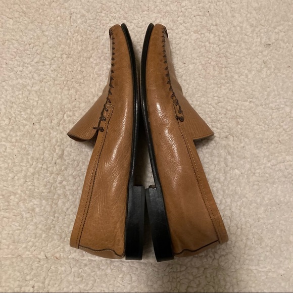 Daniele Lepori | Shoes | D Lepori Tan Leather Slip On Loafers | Poshmark
